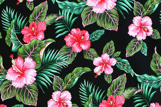 CAA1298 Black – Hawaii Fabric Mart